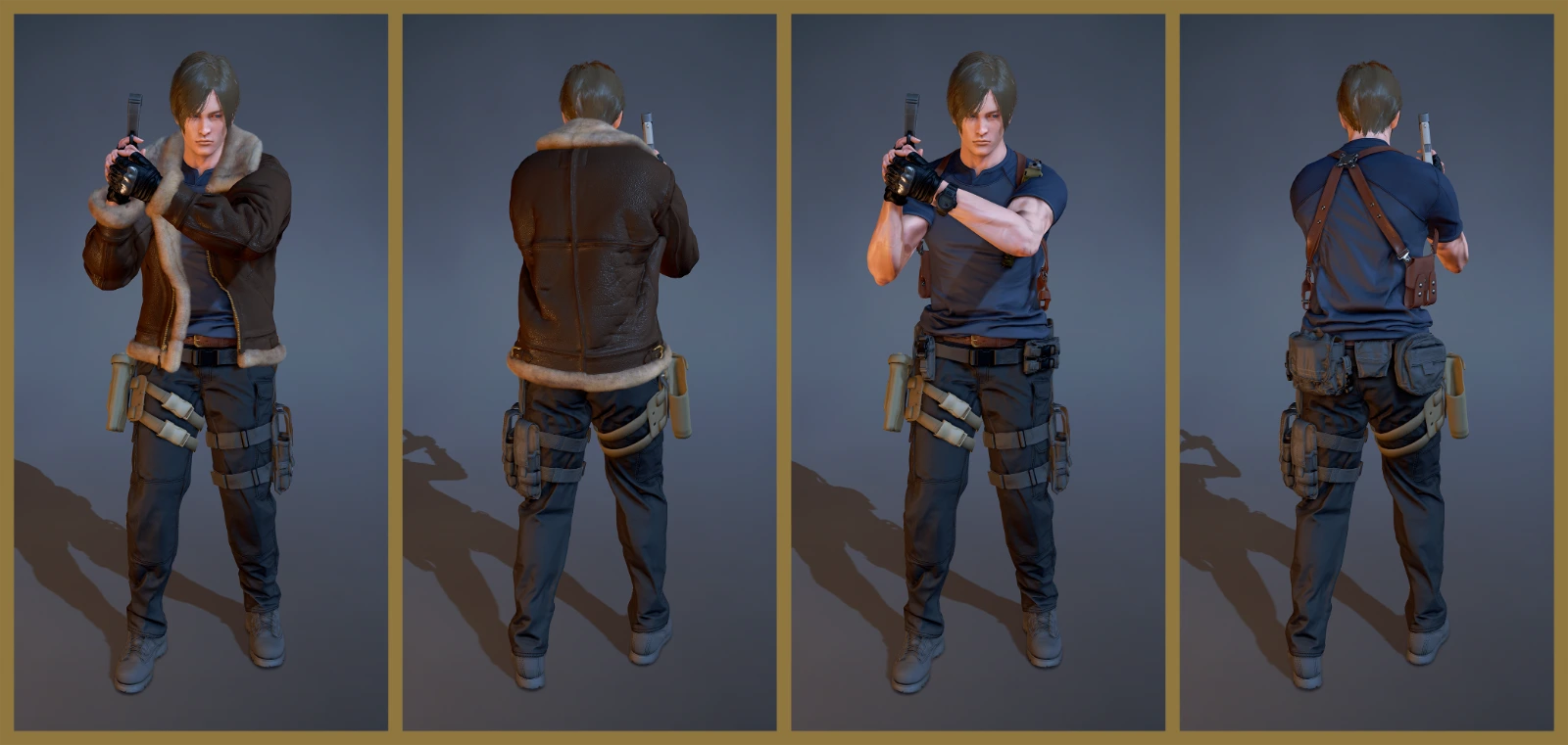 RE4R Leon Pack — by Oberleutnant