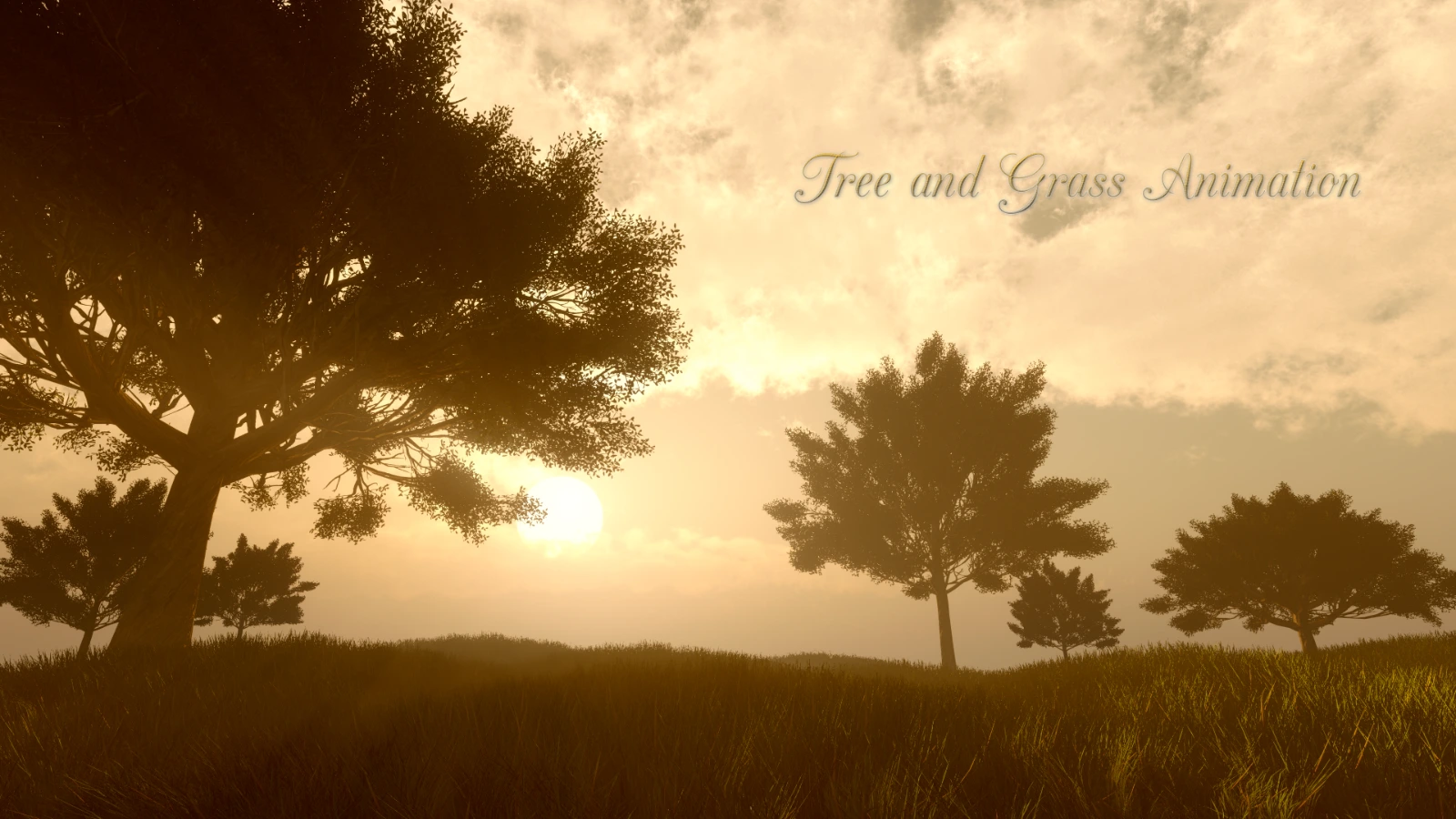 [KM] Tree and Grass Animation — by Kuroimaru