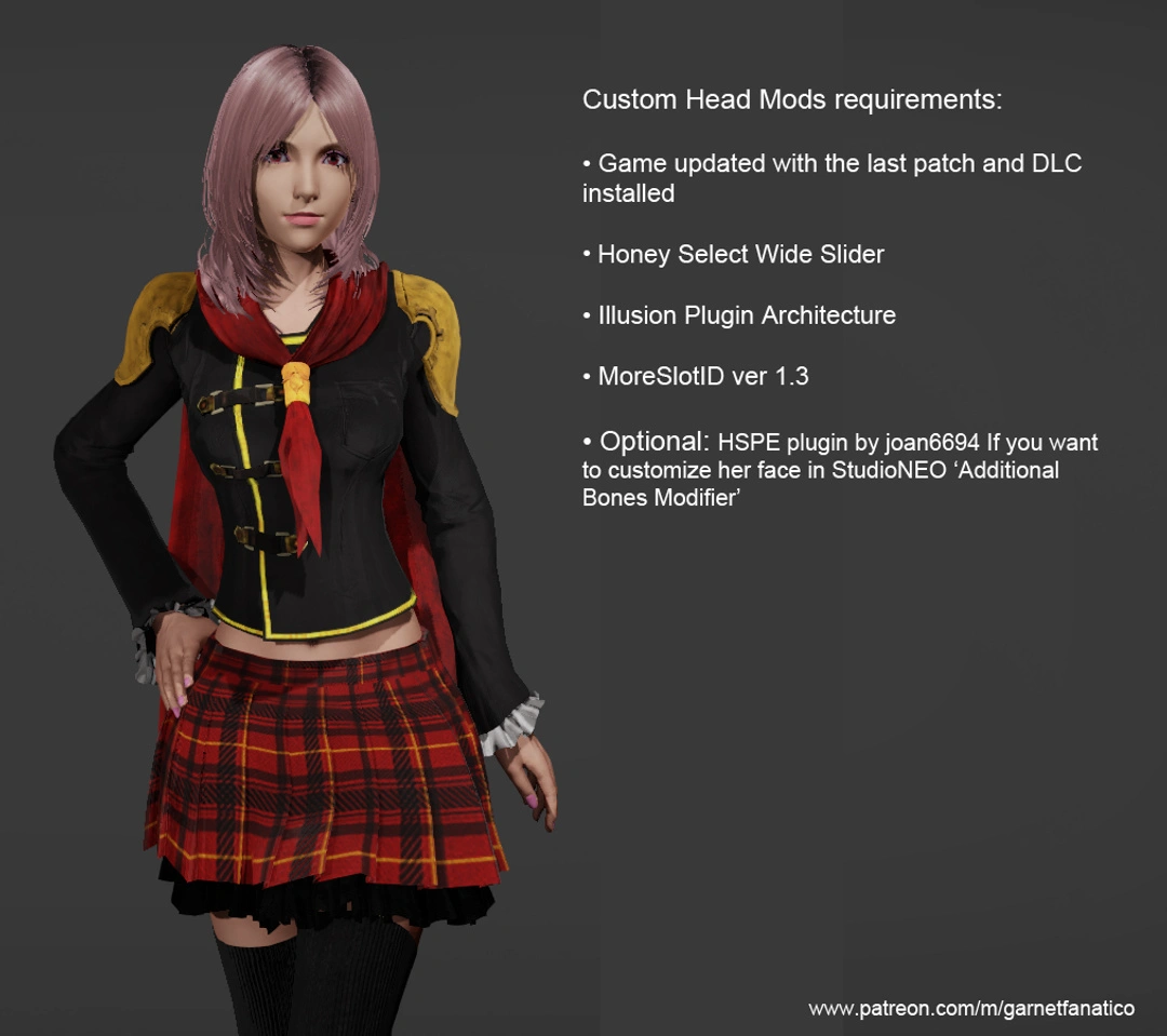 [HS] Rem - FFType-0 HD + class zero outfit — by Garnetfanatico